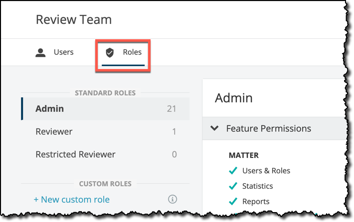 Managing users, roles, and permissions in a review database – DISCO Managing users, roles, and permissions in a review database – DISCO